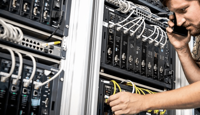 Communications Cabling – Phones At Work